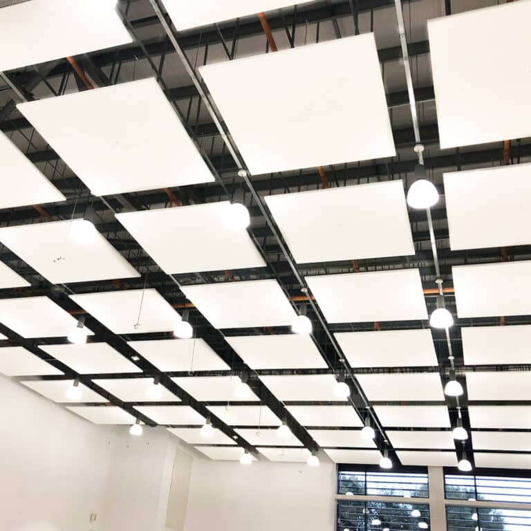Shush Light Raft | Acoustic Ceiling Raft with Lighting | NOVA Acoustics